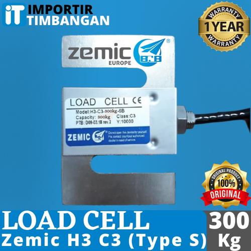 Jual Load Cell Loadcells Load Cells Loadcell zemic H3 - C3 6B 300kg ...