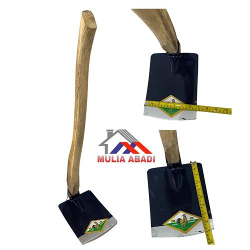 Jual Cangkul Pacul Ayam + Gagang Cangkul Kayu Terpasang Siap pakai ...