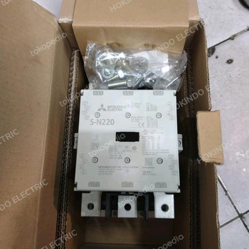 Jual MAGNETIC CONTACTOR MITSUBISHI SN220 220V S-N220 ORIGINAL MADE IN ...
