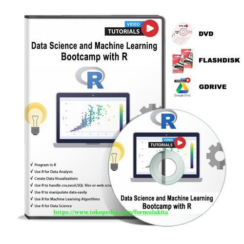 Jual VIDEO TUTORIAL DATA SCIENCE AND MACHINE LEARNING BOOTCAMP WITH R ...