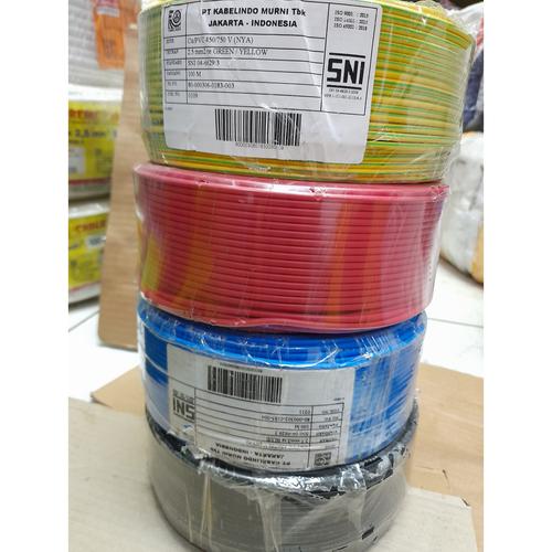 Jual Kabel NYA 1×2.5mm / 2,5 mm KABELINDO 4 besar 5 warna - Jakarta ...