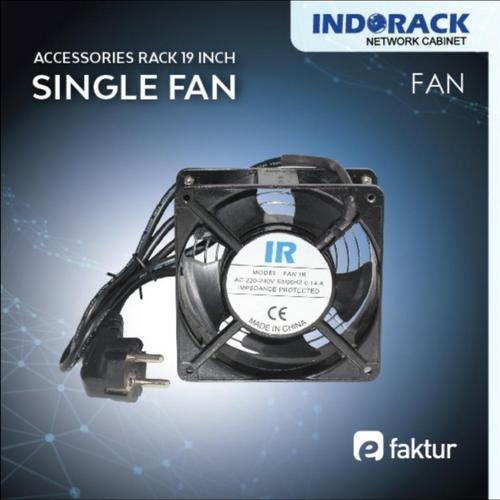 Jual SINGLE FAN WALLMOUNT RACK - ACCESSORIES KIPAS RAK SERVER INDORACK ...