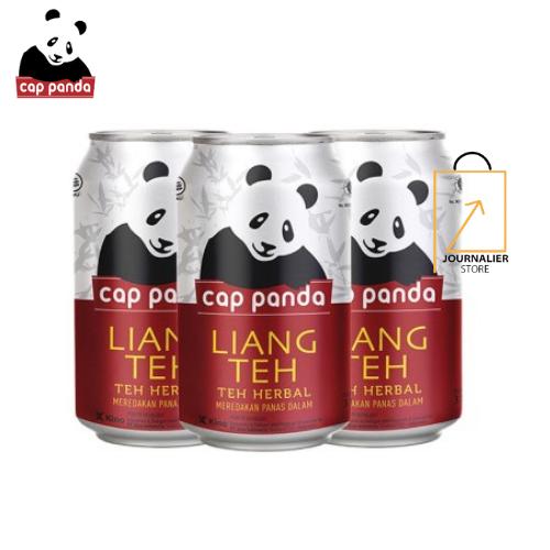 Jual PAKET 3pcs Cap Panda Liang Teh Kaleng Minuman Herbal Panas Dalam ...