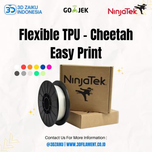 Jual Original NinjaTek Cheetah Easy Print TPU Flexible 3D Filament from ...