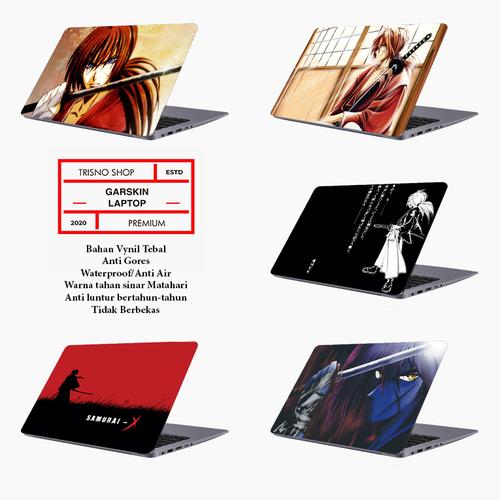 Jual Skin Laptop / Garskin Laptop / Stiker Laptop Samurai X - S2 FULL 2 ...