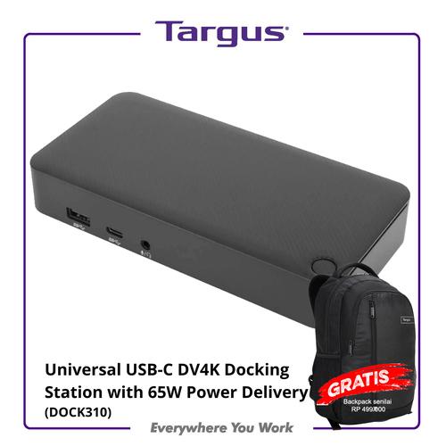 Jual Targus Univesal Dock DisplayLink Dual Monitor 4K DOCKING Dock310 ...
