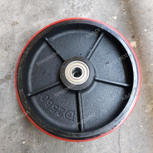 Jual Roda Pu Super Heavy Duty 10 inch Wheel Only - Jakarta Barat ...