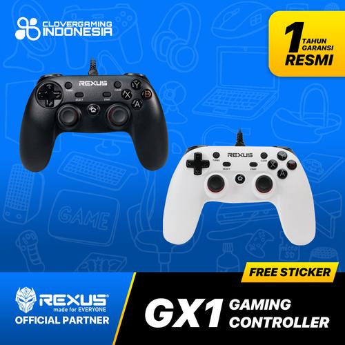 Promo Rexus Gamepad - GX1 - Putih - Kota Bandung - Clover Gaming ...