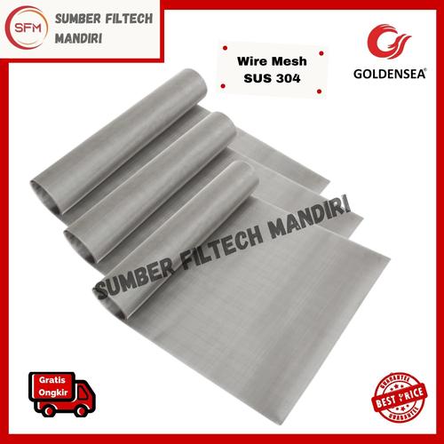 Jual Wire Mesh Saringan SS304 #300 (Lebar 1,5m) Stainless Steel - Lebar ...