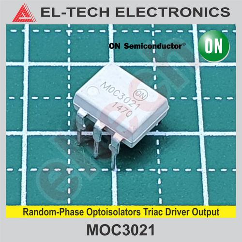 Jual MOC3021 MOC 3021 Random-Phase Optoisolators Triac Driver Output ...