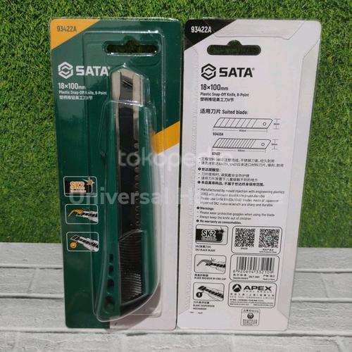 Jual SATA TOOLS Pisau Cutter 18mm 93422A Olfa Snap-Off Blade Cutter - Jakarta Barat - Universal ...