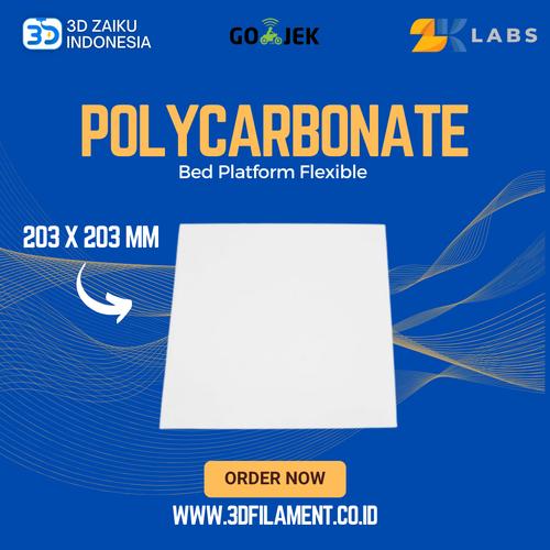 Jual ZKLabs Polycarbonate PC 3D Printer 3D Printer Bed Platform ...