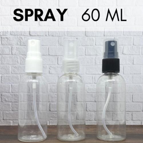 Jual BOTOL SPRAY PET 60ML HAND SANITIZER , PARFUM - SPRAYER PUTIH 60 ML ...