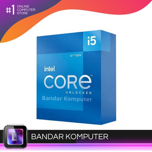 Jual PROCESSOR INTEL CORE I5 12400 4.40 GHz BOX SOCKET 1700 - Jakarta ...