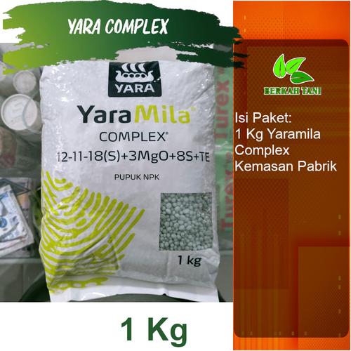 Jual Pupuk NPK YaraMila Complex 1 Kg Plus Magnesium Sulfur Boron - Kab. Madiun - berkahtani10 ...