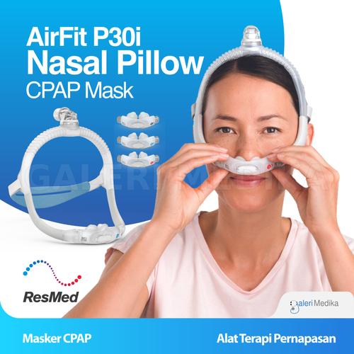 Jual Masker CPAP ResMed AirFit P30i Nasal Pillow CPAP Mask - Kab ...