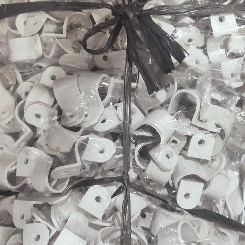 Jual klem clamp clem pipa Omega PVC 20 mm putih polos - Jakarta Pusat ...