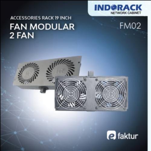 Jual MODULAR BRACKET 2 FAN RAK SERVER FM02 - KIPAS CLOSE RACK INDORACK ...