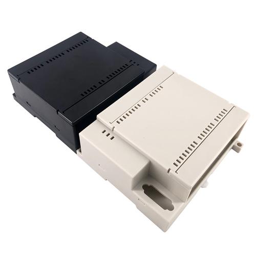 Jual 120x100x48mm Kotak PLC Box Din Rail Enclosure Case 2Side Terminal ...