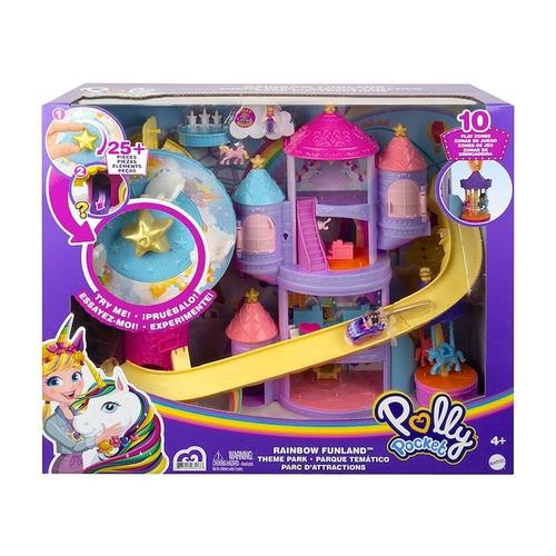 Jual Mainan Koleksi Polly Pocket Rainbow Funland Theme Park - Kota ...