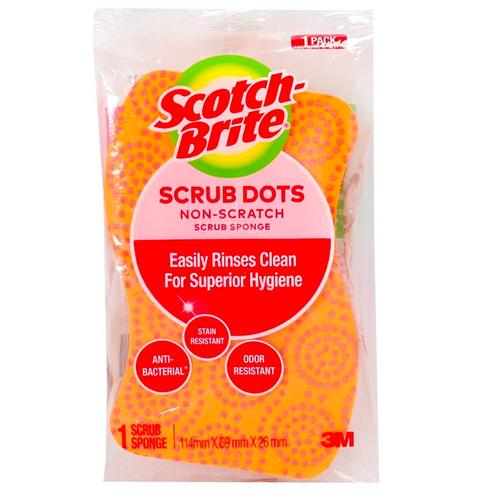 Jual Scotch-Brite 3M Sabut Spons Scrub Dots Noc-Scratch - Sabut Anti ...