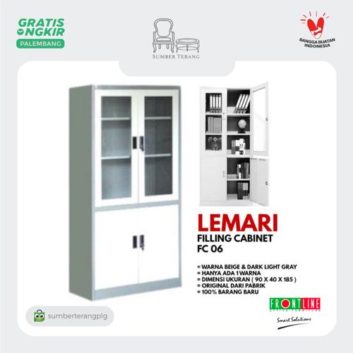 Jual Lemari Arsip Kantor Besi Kaca / Lemari Filling Cabinet Frontline ...