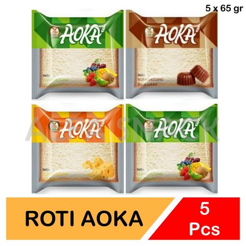 Jual Roti Panggang Aoka Aneka Rasa 5 pcs x 65 gram - Mix - Kab ...