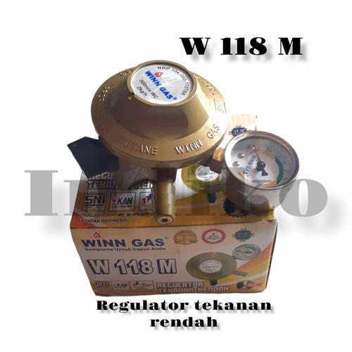 Jual regulator kompor gas WINN GAS W 118 METER - Kota Tangerang Selatan ...