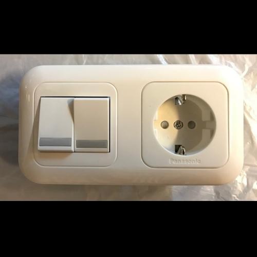 Jual PANASONIC Stop Kontak + Saklar Seri Hotel Wide Series - Jakarta ...