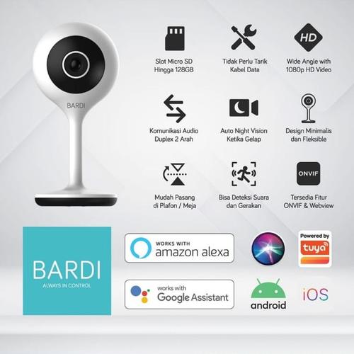 Jual BARDI Smart Indoor STC IP Camera CCTV Wifi IoT Home Automation ...