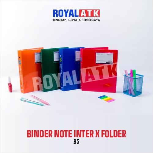 Jual InterX Binder Note B5 / Buku Tulis Catatan Binder InterX B5 - Kota Malang - Royal ATK ...