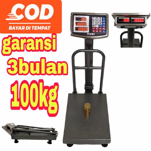 Jual timbangan duduk digital daijin 30×40 cap 100kg - yisun 100kg ...
