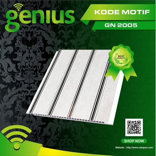 Jual Plafon PVC Genius Garis Panjang GN 2005 - Kota Bekasi ...