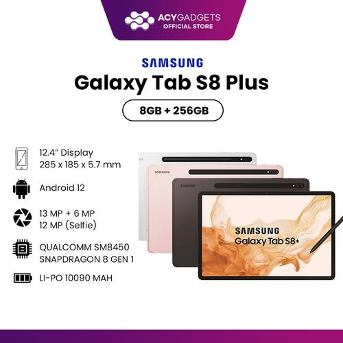Promo SAMSUNG GALAXY TAB S8 PLUS (5G) 8/256GB GARANSI RESMI SEIN ...