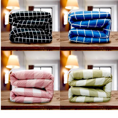 Jual Bed Cover Premium Quality Tebal Motif Kotak-Kotak Aesthetic New ...