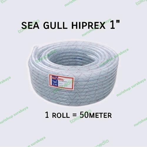 Jual Selang air benang sea gull seagull hiprex 1 inch 1" 1 roll 50 meter - Kota Surabaya ...