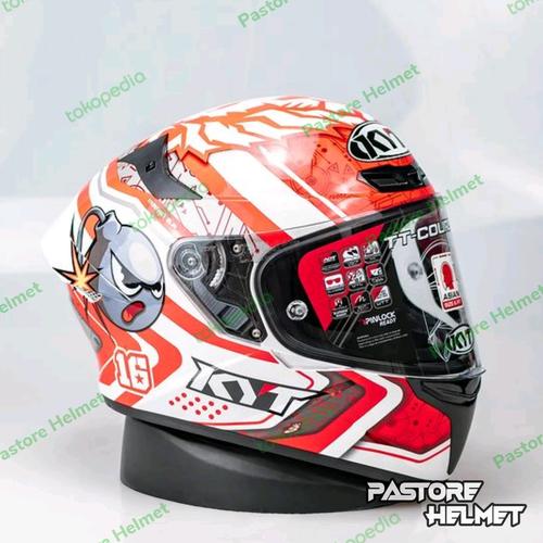 Jual Helm KYT TT Course Super Mario / TTC Super Mario / Produk Original ...
