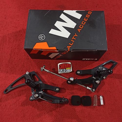 Jual Footstep Step Underbone Racing WR3 Yamaha R15 V3 MT15 MT-15 XSR ...