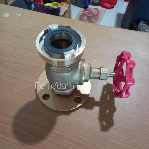Jual fire hydrant valve 1.5" conector storz flange plus tutupan ...