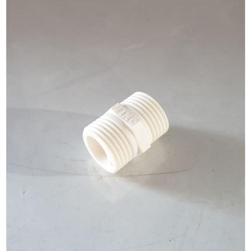 Jual double nipple dobel nepel pvc 1/2" doble niple sambungan pipa air ...