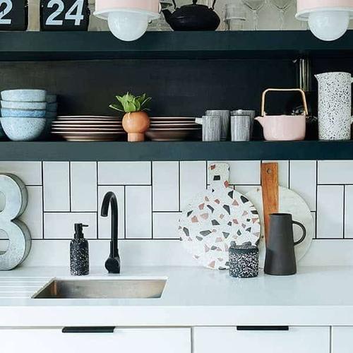 Jual Venus Takko White Glossy No Bevel - Backsplash Tile Dapur Modern ...