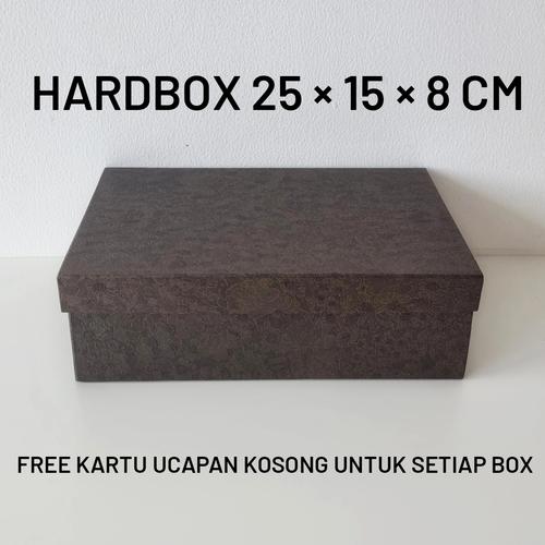 Jual HARDBOX 25x15x8 / BOX TOPLES / BOX HAMPERS / KOTAK KADO / GIFT BOX ...