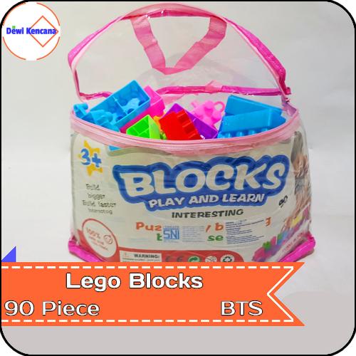 Jual Lego Blocks Play and Learm Funny Blocks 90 Piece BTS - Kota Bekasi ...