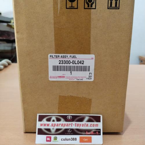 Jual Fuel Filter - Filter Solar Toyota Innova Fortuner Hilux 23300 ...