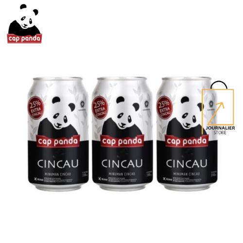 Jual PAKET 3pcs Cap Panda CIncau Minuman Kaleng Grass Jelly 310ml ...