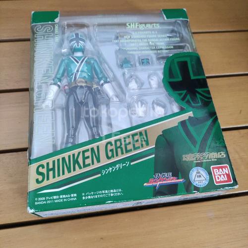 Jual Bandai SHF Chiaki Tani Shinken Green - Samurai Sentai Shinkenger ...