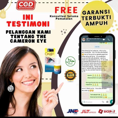 Jual ( COD ) !! The Cameron Eye Herbal Madu Gurah Mata Asli Obat Tetes ...