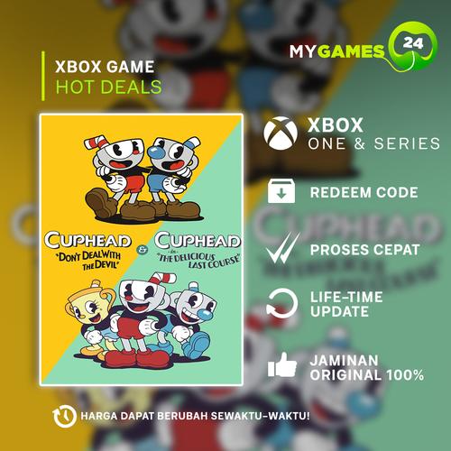 Jual Cuphead and delicious last course xbox one series X|S redeem Code ...