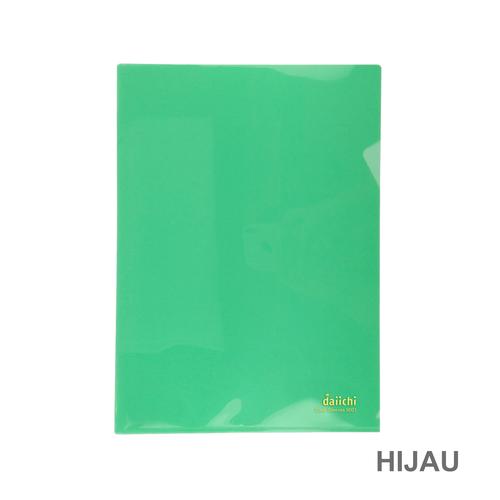 Jual Map L Map Folder Bening Clear Sleeves Classic Daiichi DCS - Hijau ...