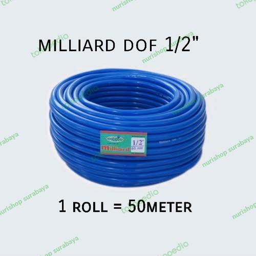 Jual Selang air dof milliard ukuran 1/2" 1/2 inch 1 roll (50 meter) - Kota Surabaya - nurishop ...